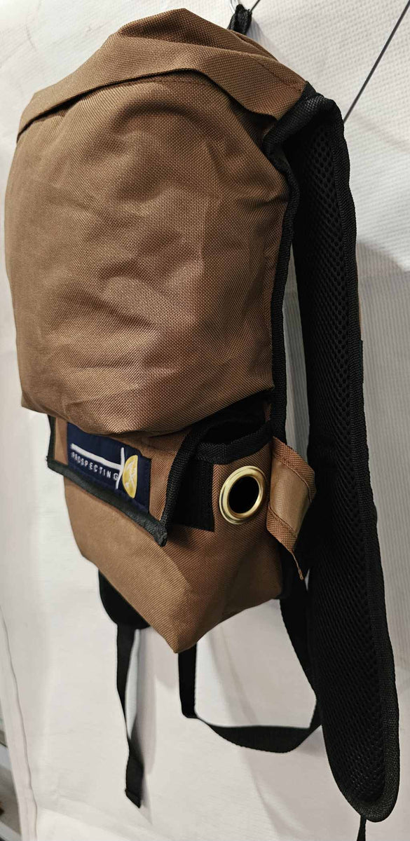 Harness Backpack with Deluxe Padding - Brown – Reeds Prospecting WA