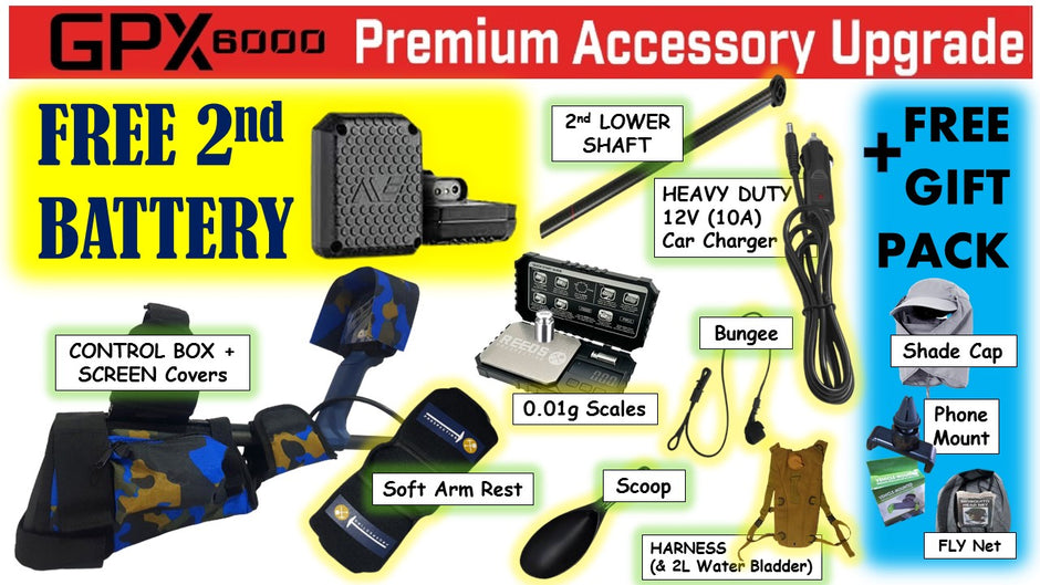 GPX 6000 FULL Accessories Package – Reeds Prospecting WA