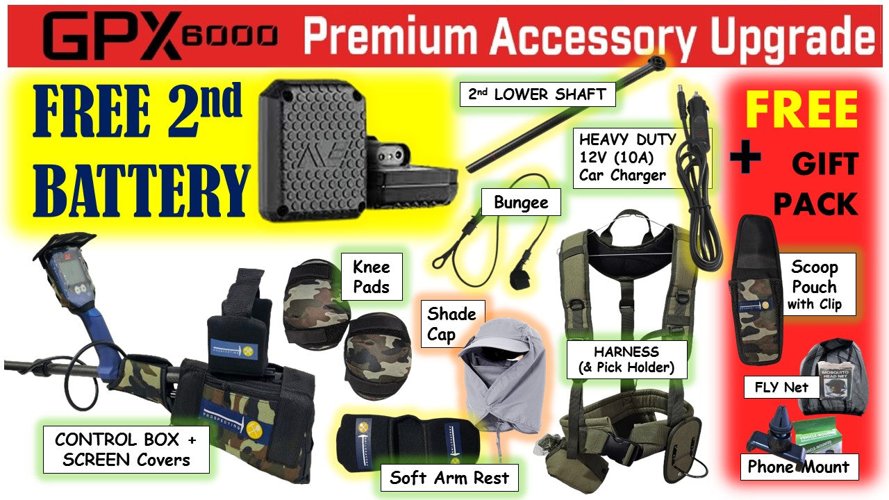 GPX 6000 FULL Accessories Package – Reeds Prospecting WA