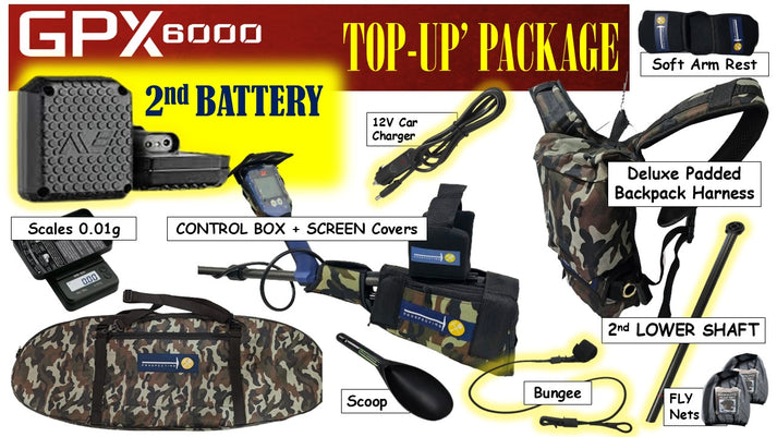 GPX 6000 FULL Accessories Package – Reeds Prospecting WA