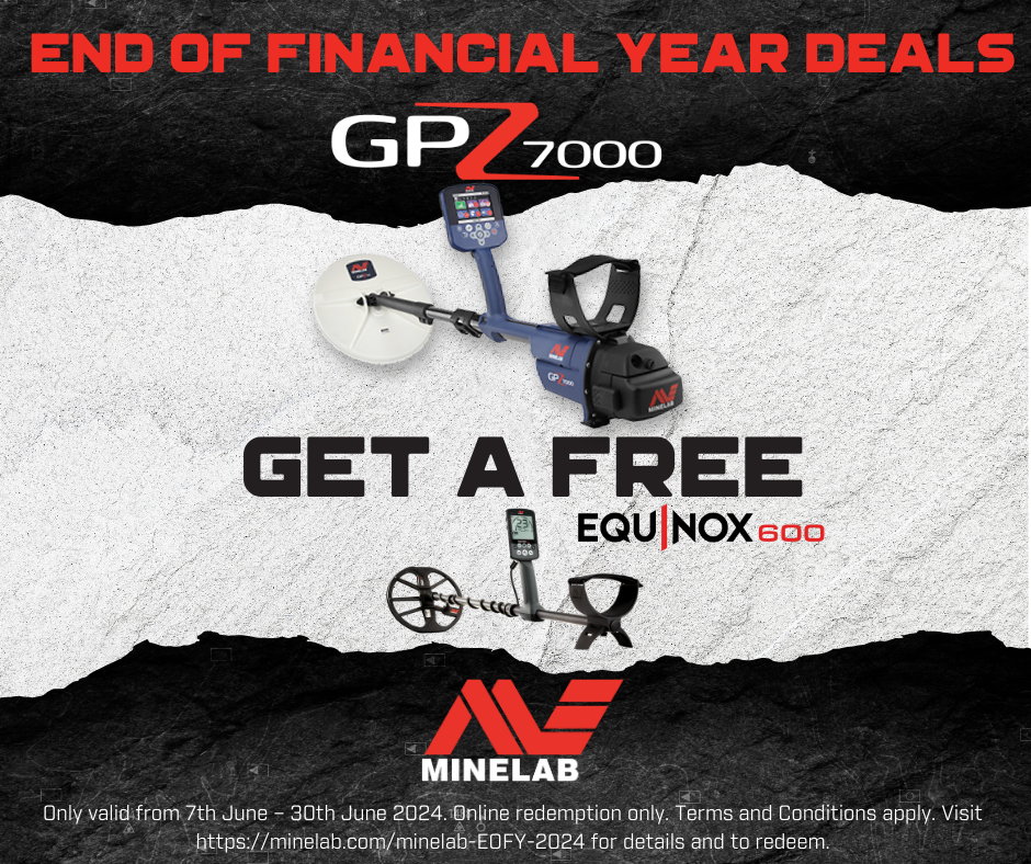 MINELAB GPZ 7000 with PREMIUM TRAINING Package with FREE Equinox 600 ...