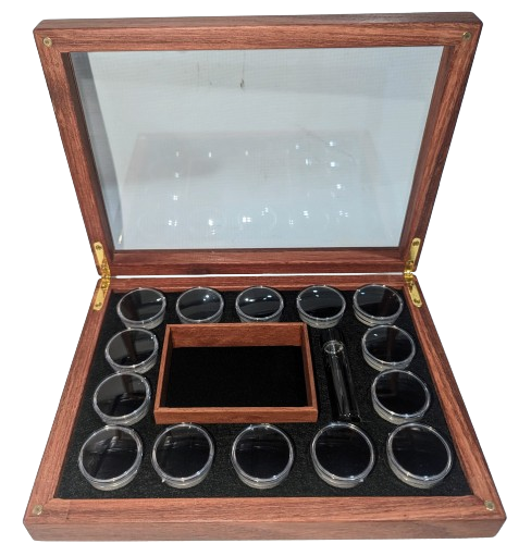 Sharon's Wooden Gold Display Box - GOLD FEVER – Reeds Prospecting WA