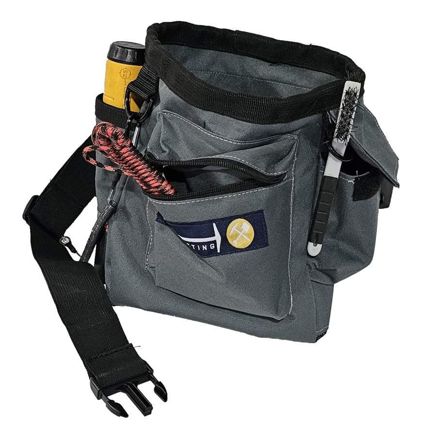 Grey Finds Pouch - Deluxe – Reeds Prospecting WA