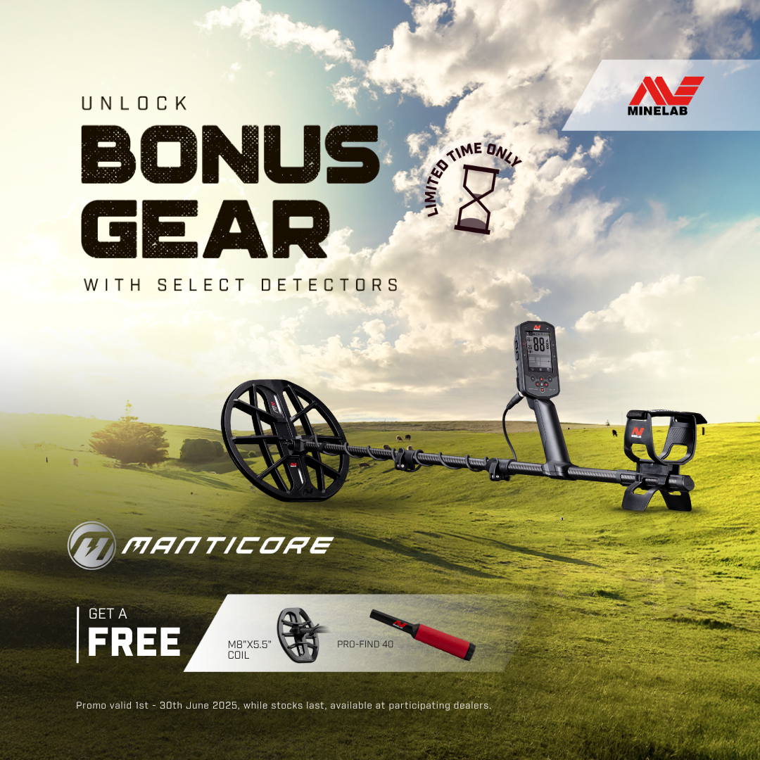 Minelab Manticore Package – Reeds Prospecting WA