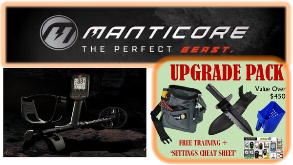 Minelab Manticore Package – Reeds Prospecting WA