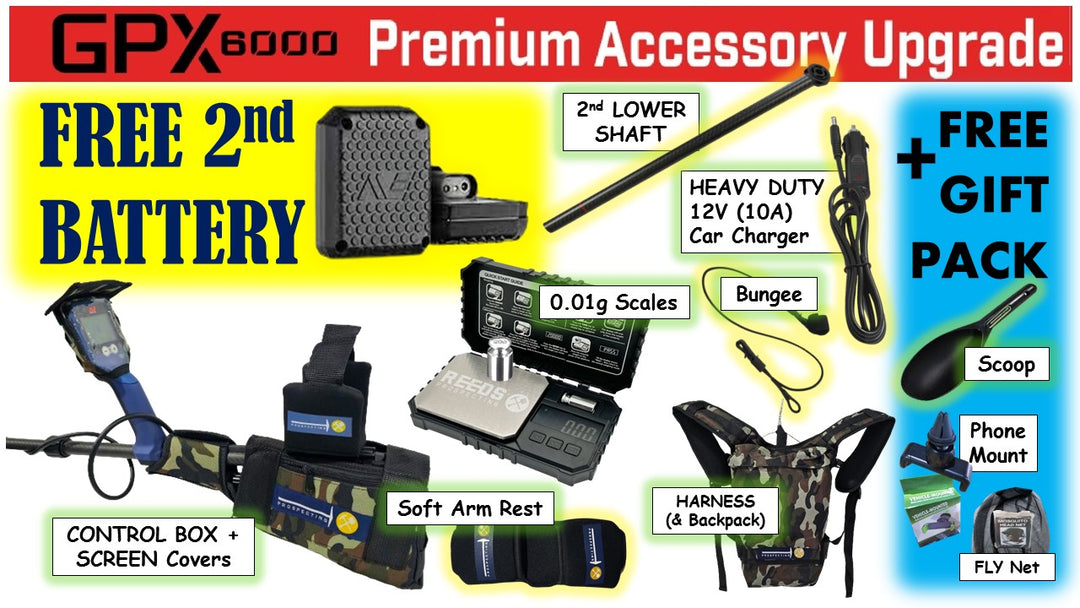 GPX 6000 FULL Accessories Package – Reeds Prospecting WA